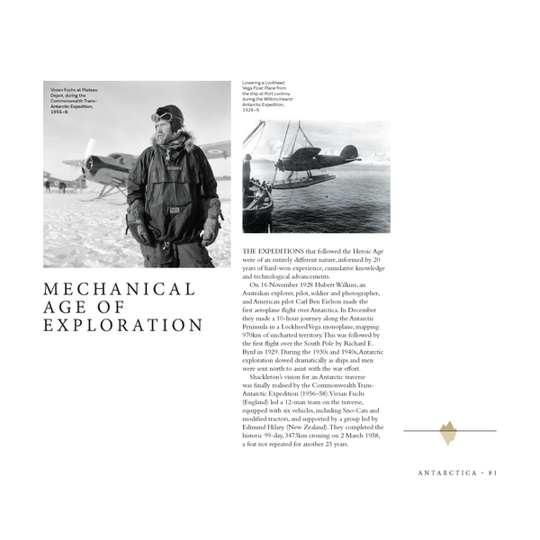 Australian Geographic Antarctica Hardcover Book