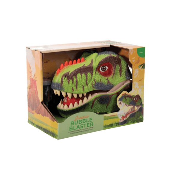 Toy Dinosaur T-Rex Bubble Blaster - Fun & Light Up