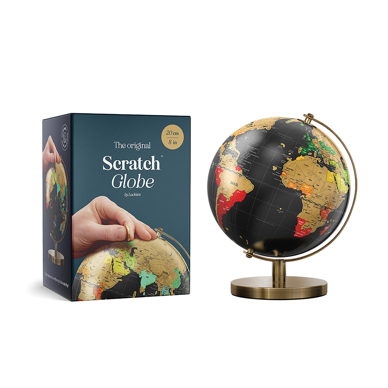 Luckies Scratch World Globe Large