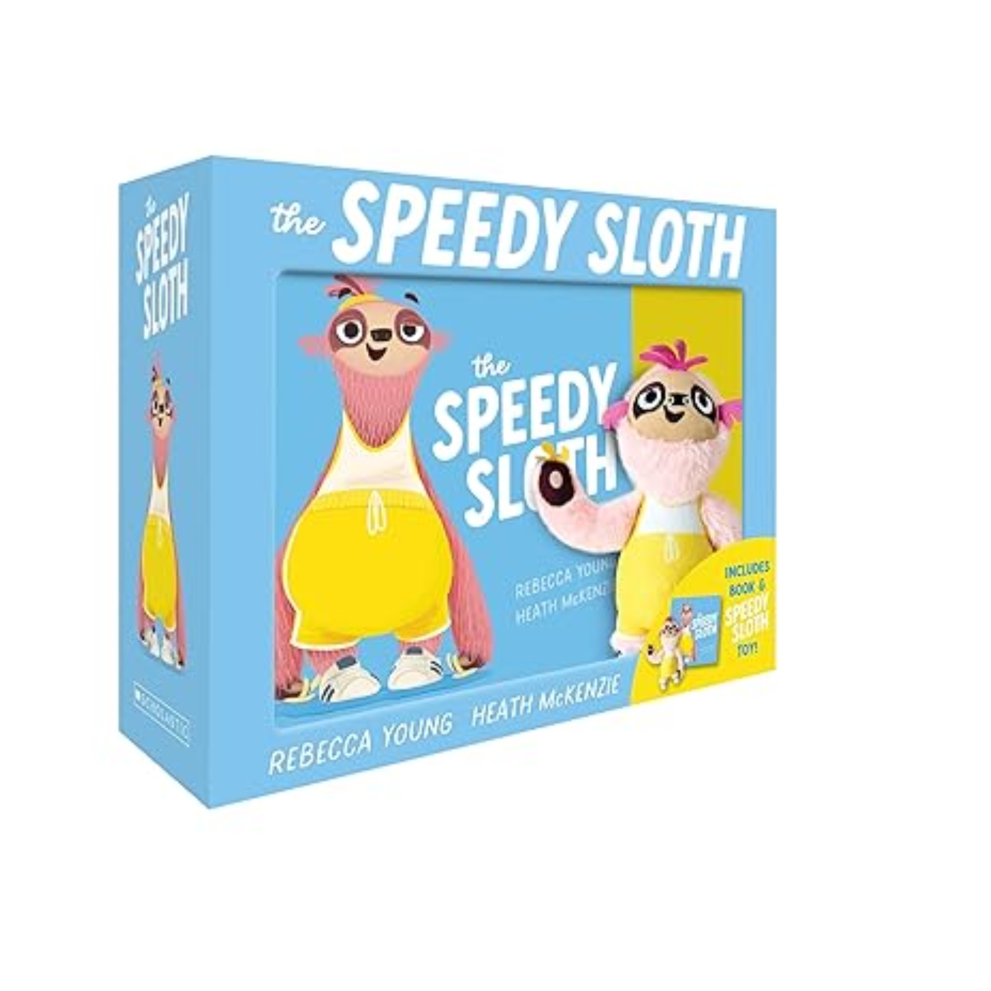 The Speedy Sloth Plush & Book Boxed Set