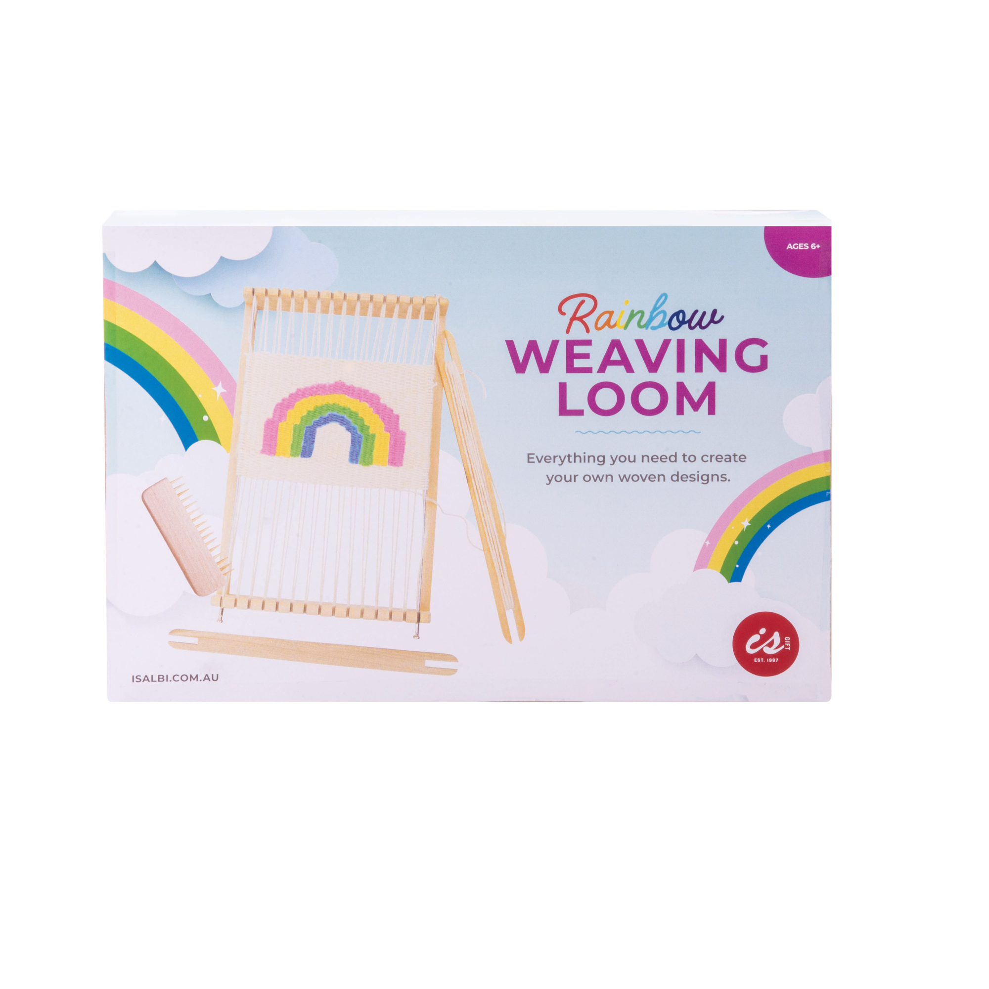 Rainbow Weaving Loom Activity Kit - Creative Fun for Kids