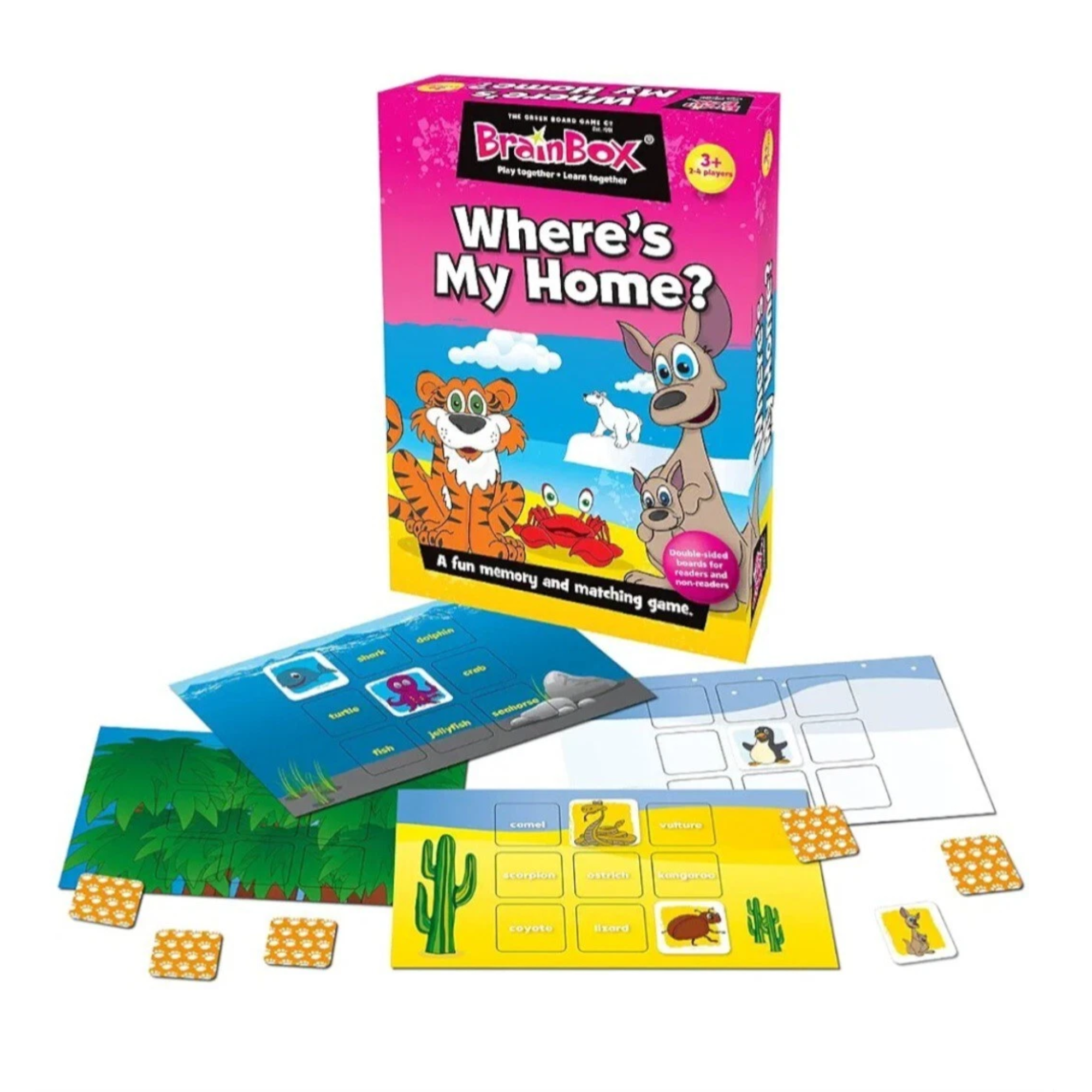 Toys - Where's My Home? - Memory Game - STEM